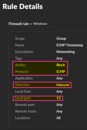 ICMP Timestamp Request Remote Date Disclosure – CyberOpsSec