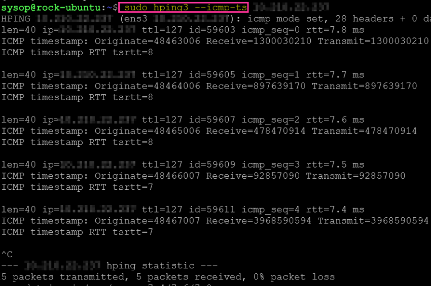 Icmp Timestamp Request Remote Date Disclosure Cyberopssec